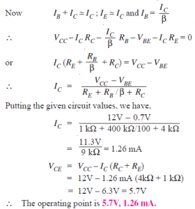 Solved Problems on Transistor Biasing - Electronics Post
