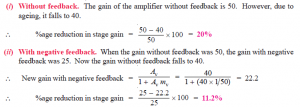 Solved Problems on Amplifiers with Negative Feedback - Electronics Post